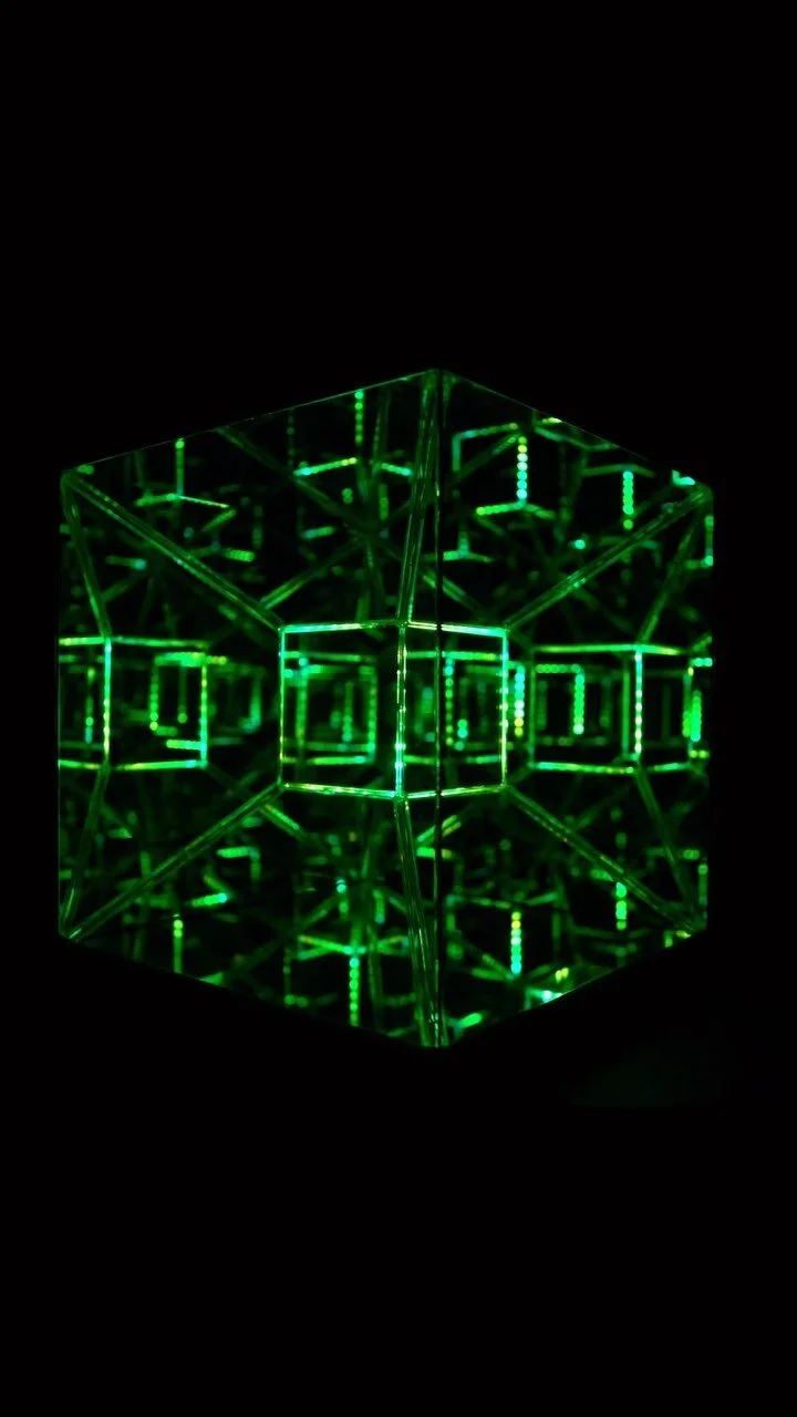 Tesseract Art Installation 2023 — Nicky Alice