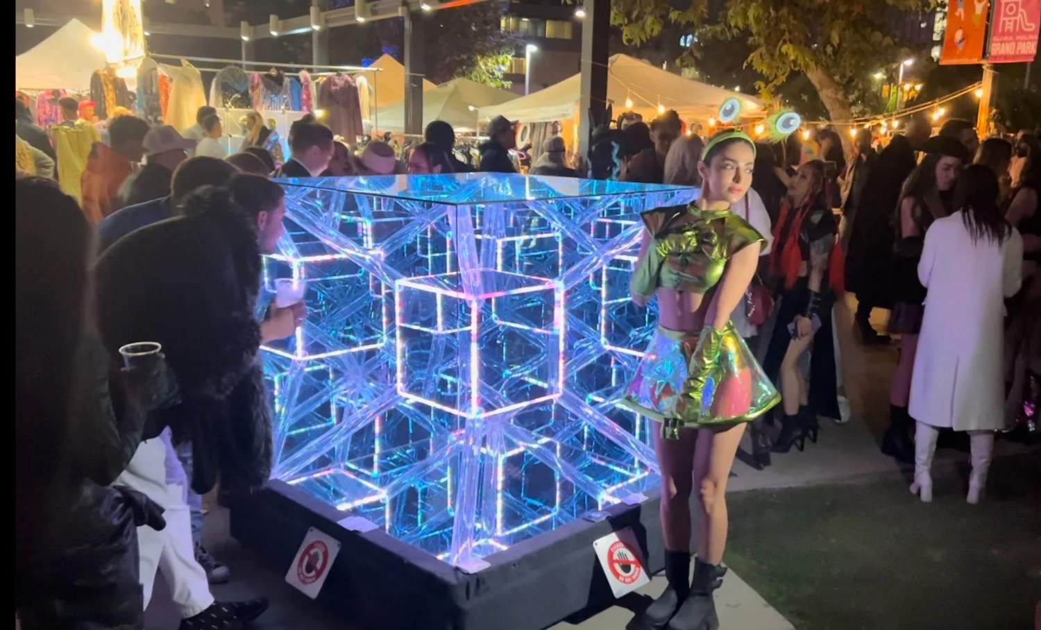 Tesseract Art Installation 2023 — Nicky Alice