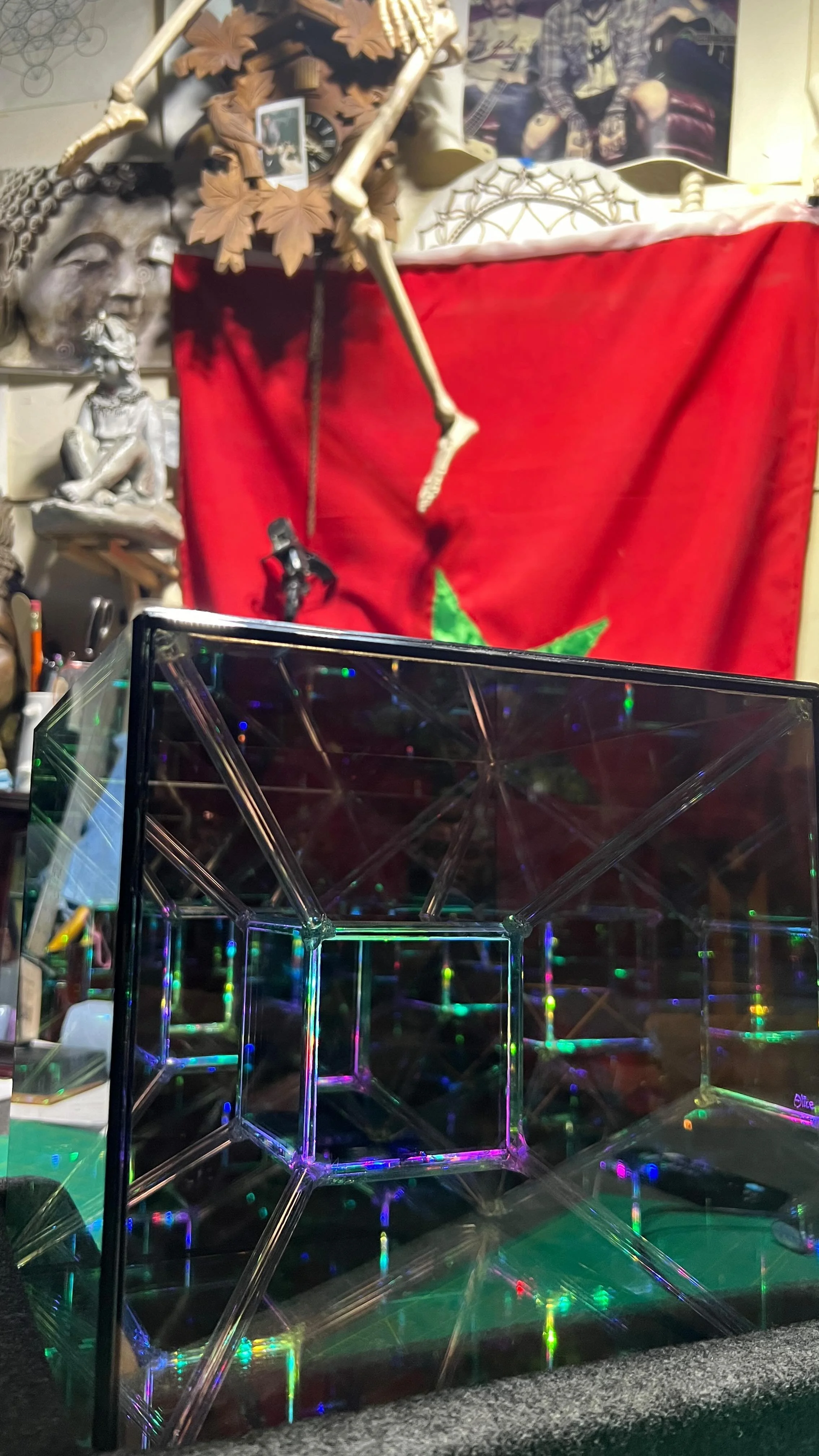 Tesseract Art Installation 2023 — Nicky Alice