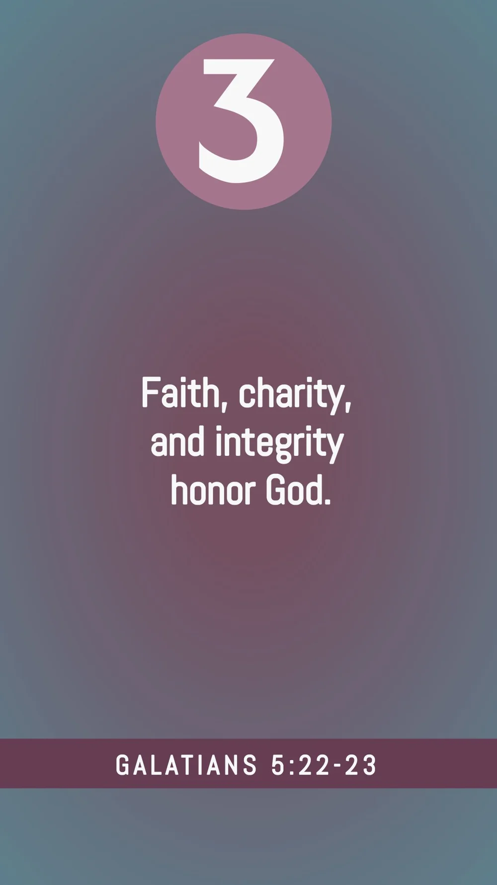 Core Values — Ridgley Ministries