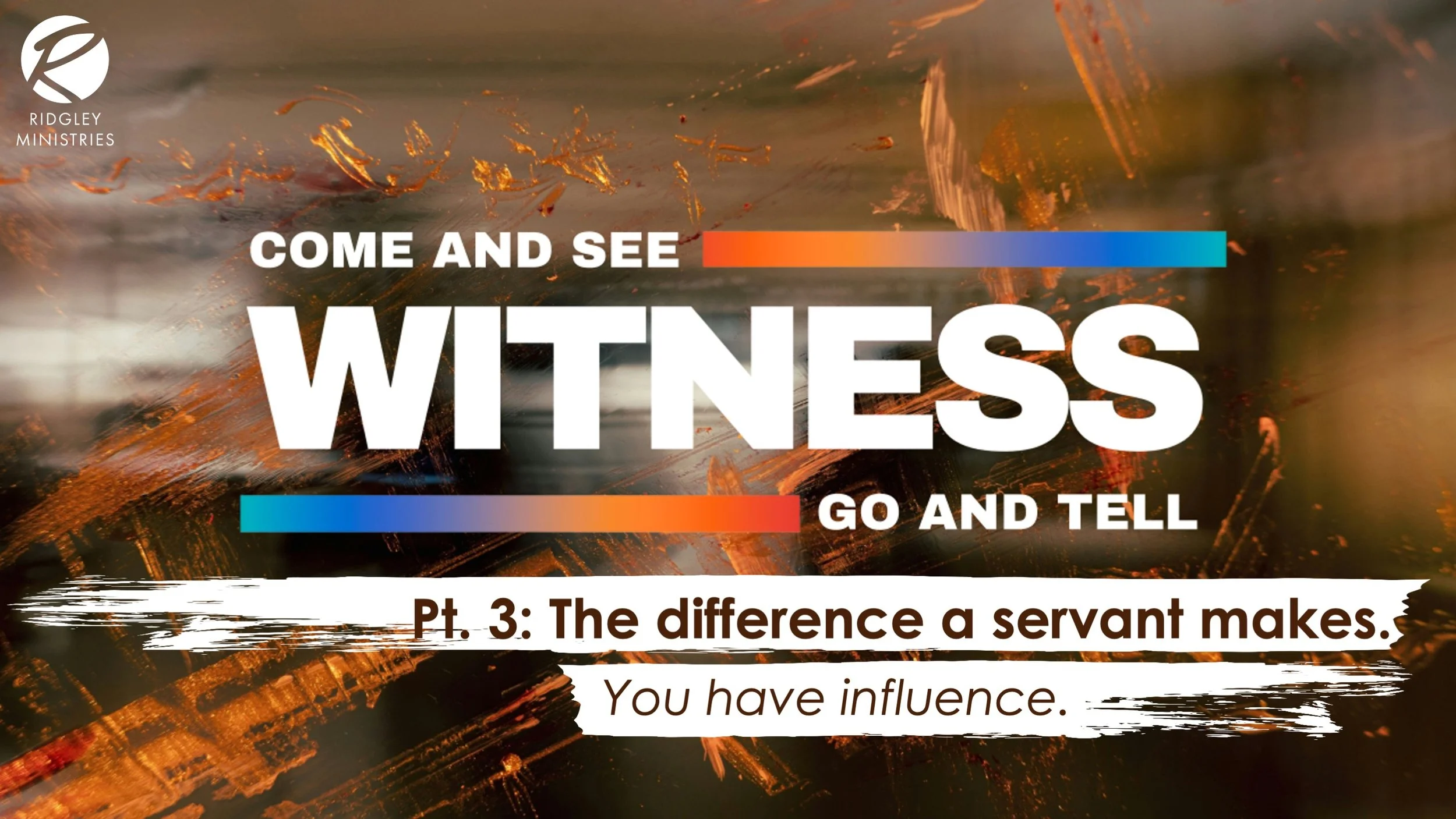 Sermon Series — Ridgley Ministries