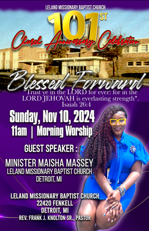 "101st Church Anniversary Celebration – Special Worship Service with ...