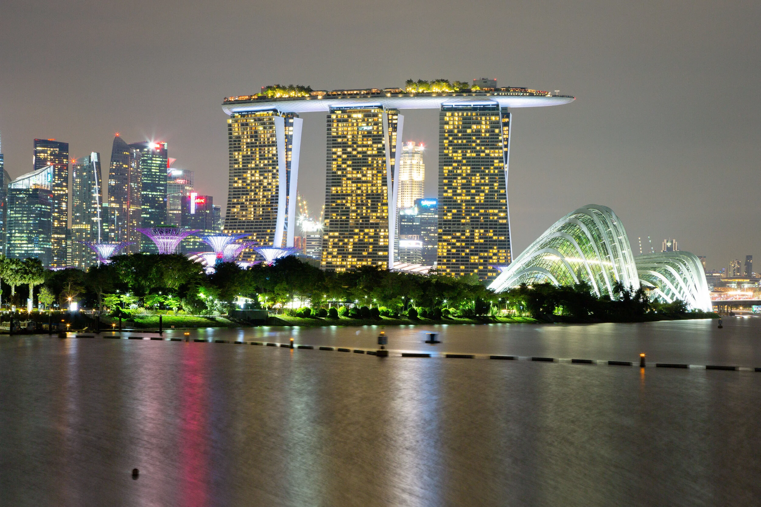 Singapore's Marina East Views — Site Visits