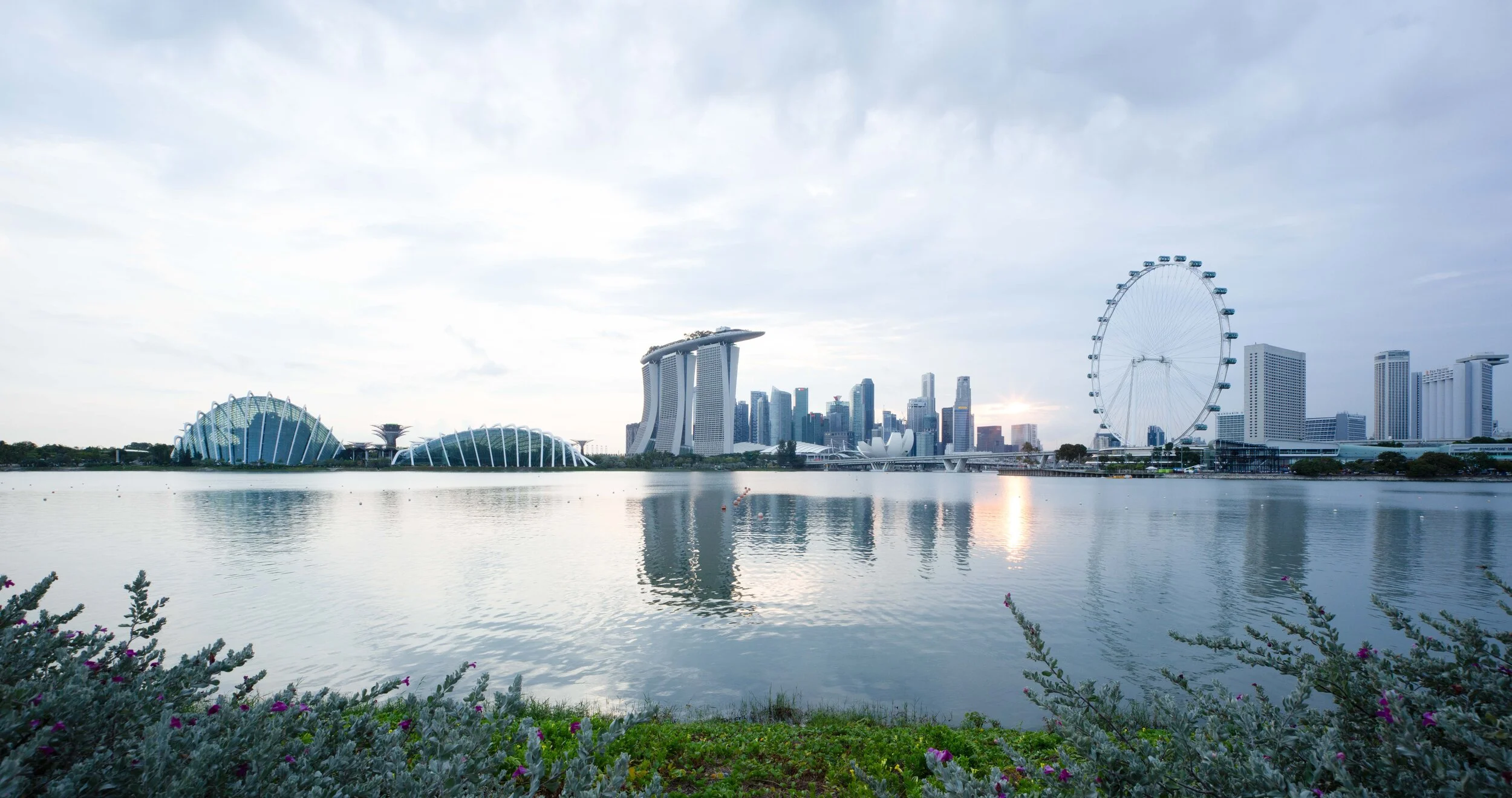 Singapore's Marina East Views — Site Visits