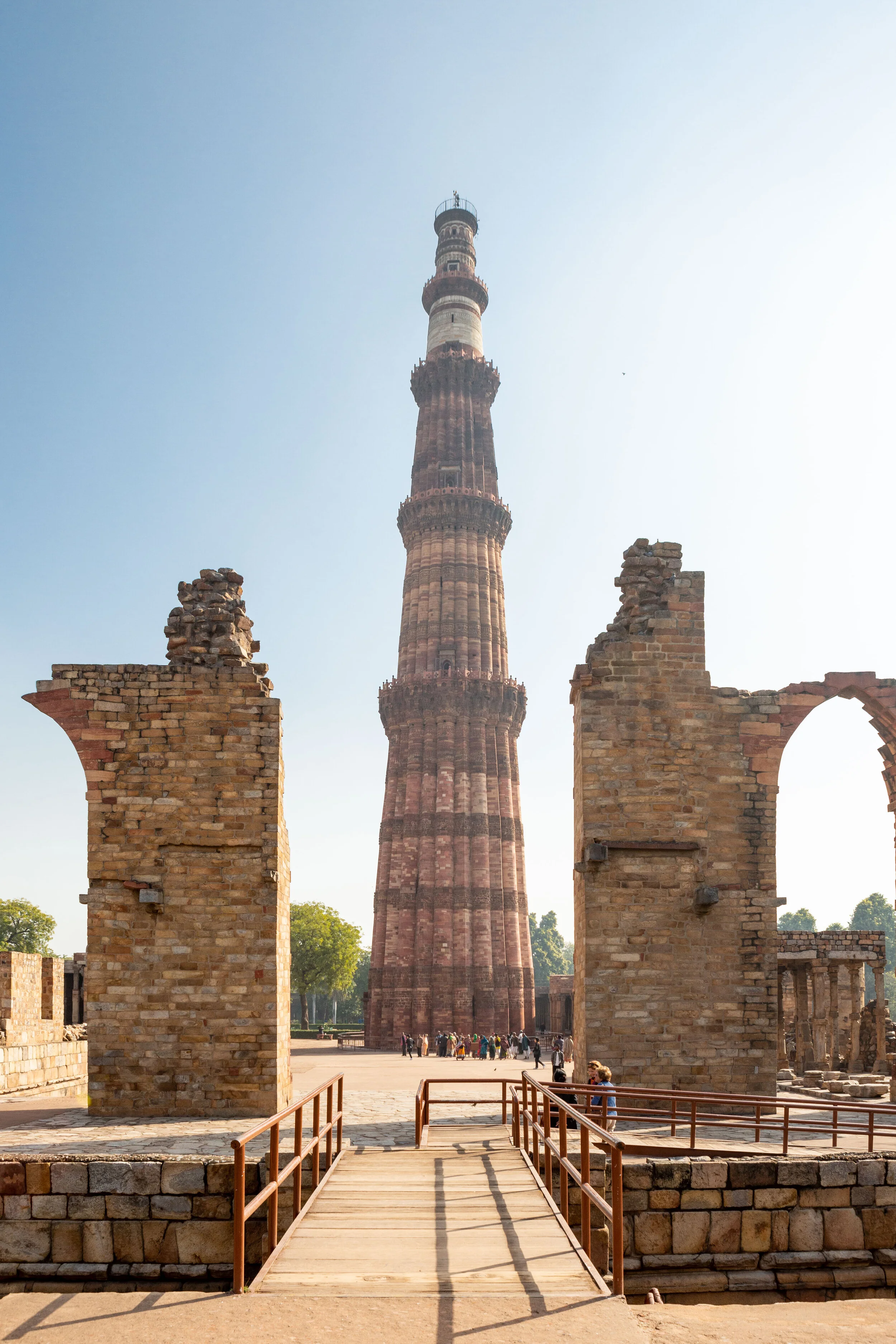 Picturing India’s most Famous Tower — Site Visits