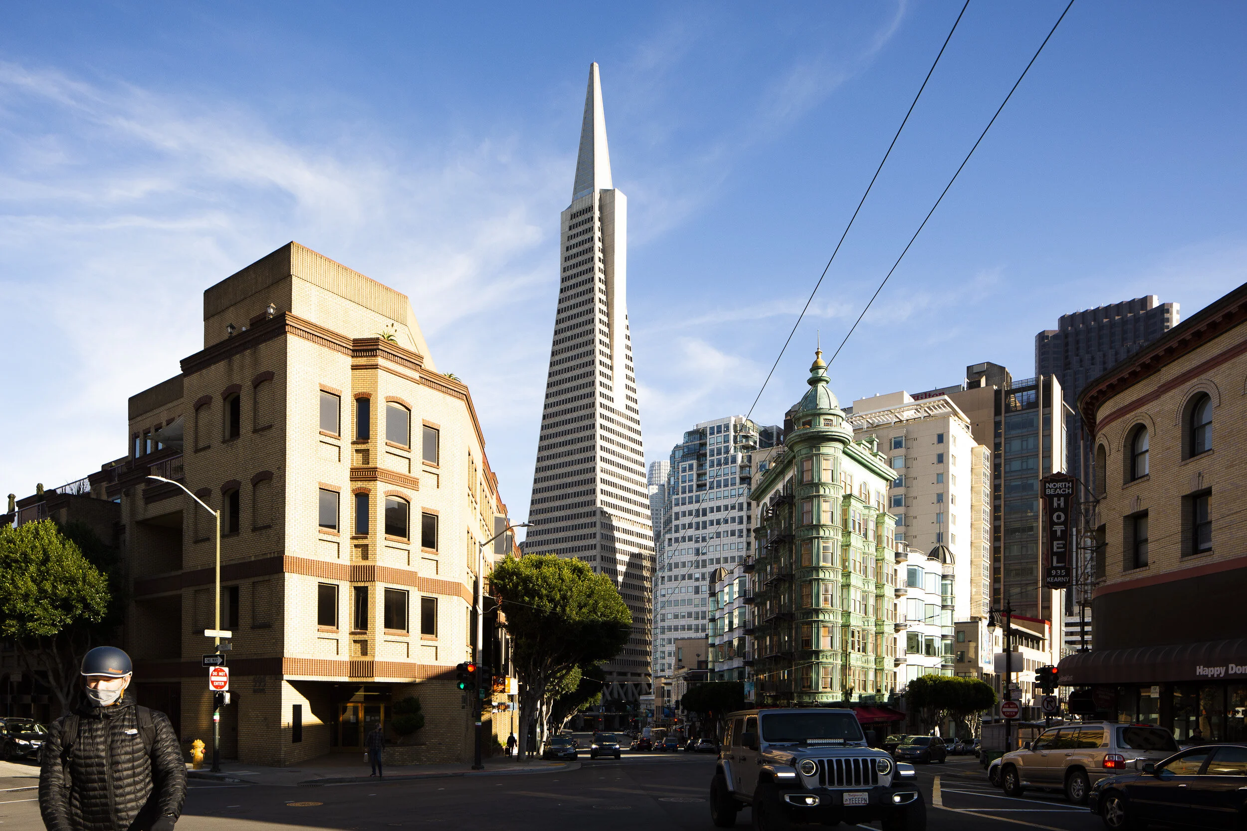 The Sentinel Building at 916 Kearny Street — Site Visits