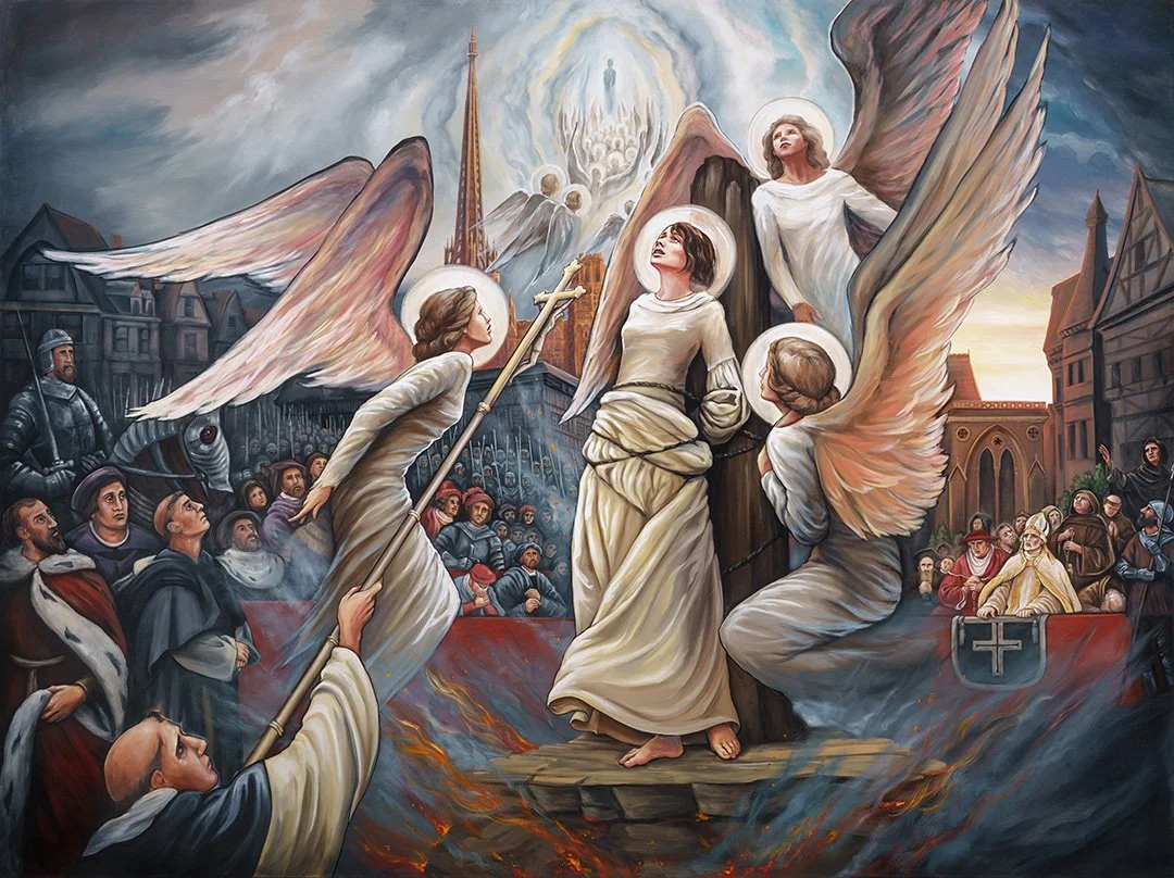 Commissioned sacred artwork by Ruth Stricklin of New Jerusalem Studios ...