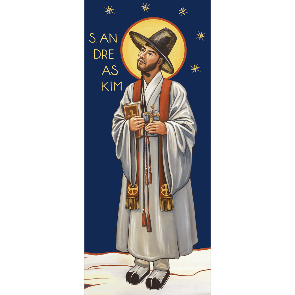 St Andrew Kim | Original sacred art by Ruth Stricklin of New Jerusalem ...
