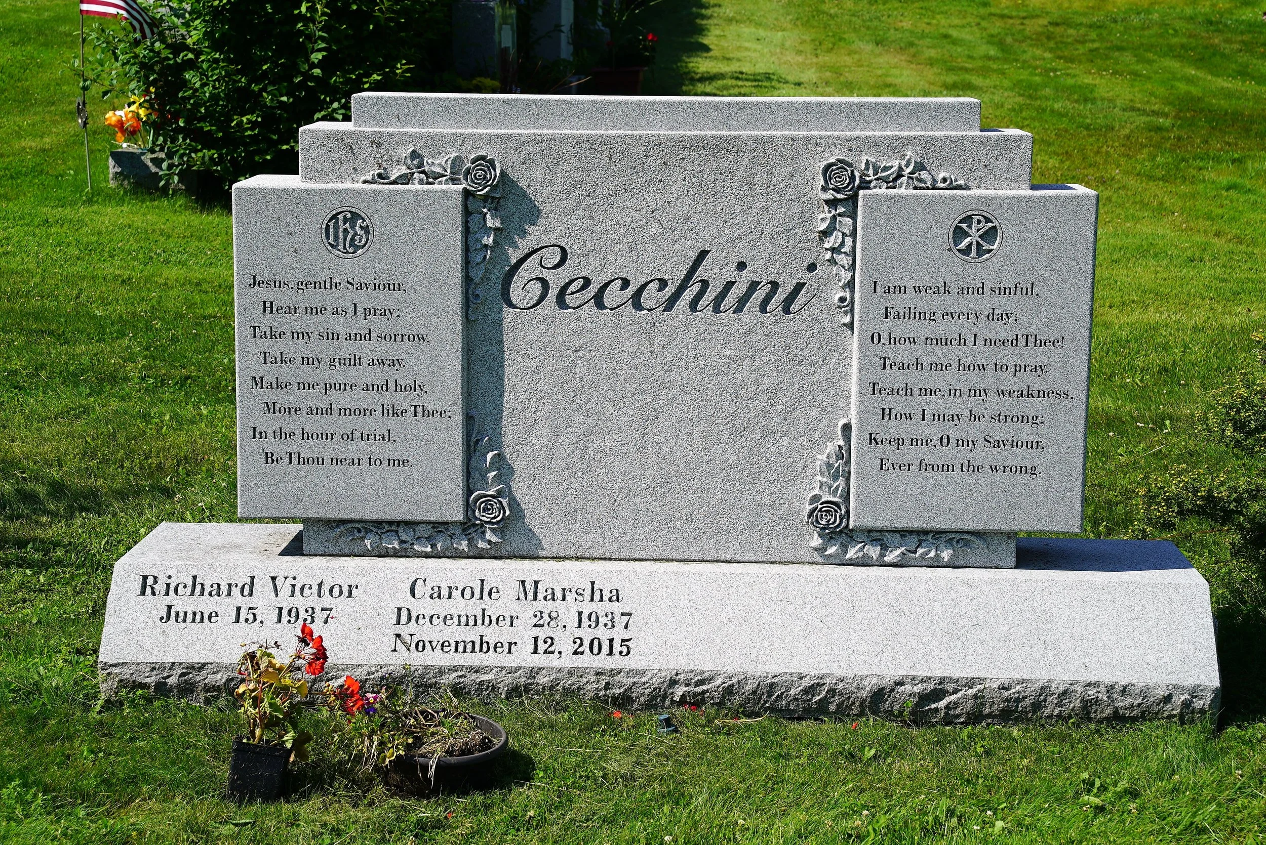 Hope Cemetery headstone designs, Barre, Vermont. Part 5: — Local Cemeteries