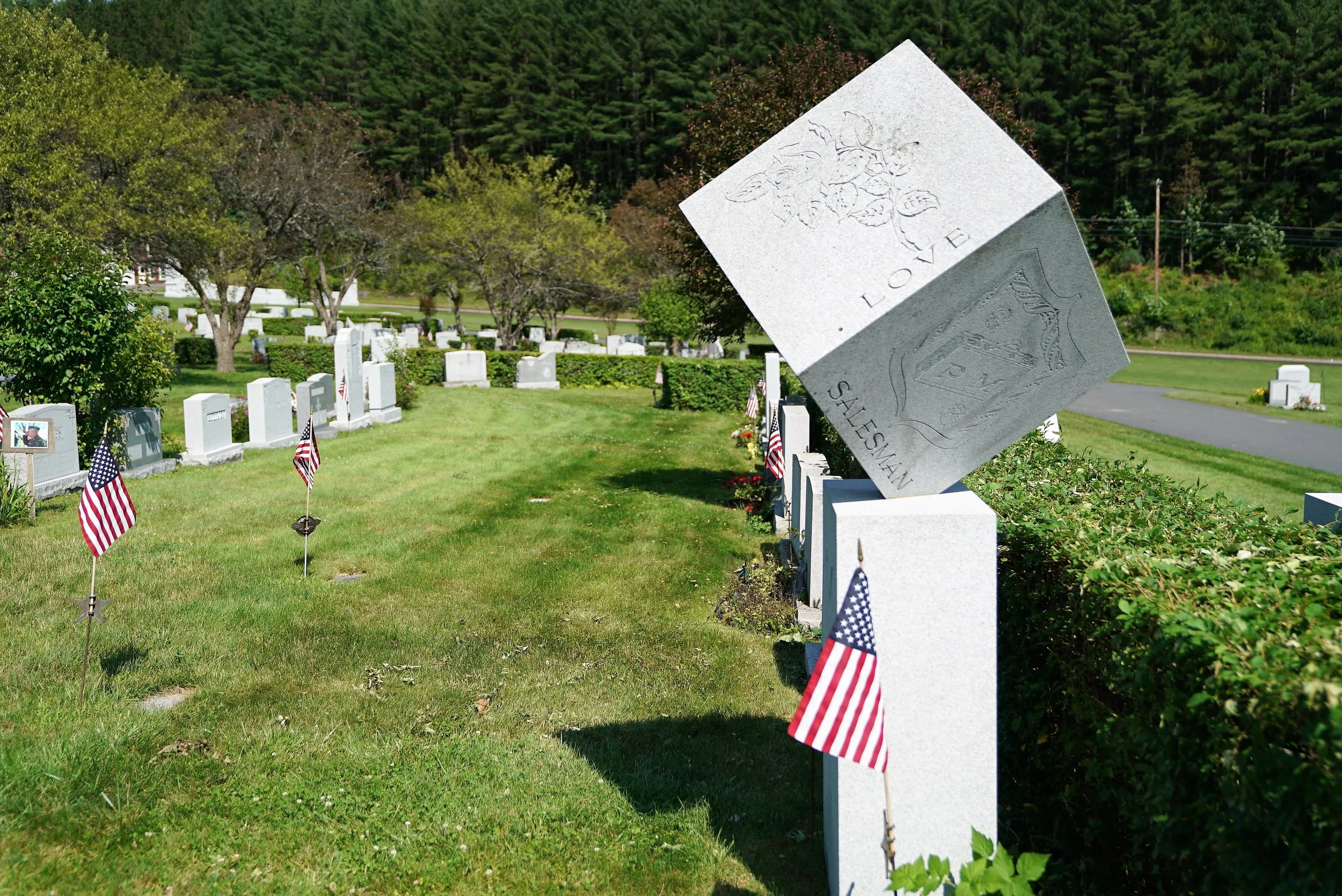 Hope Cemetery headstone designs, Barre, Vermont. Part 6: — Local Cemeteries