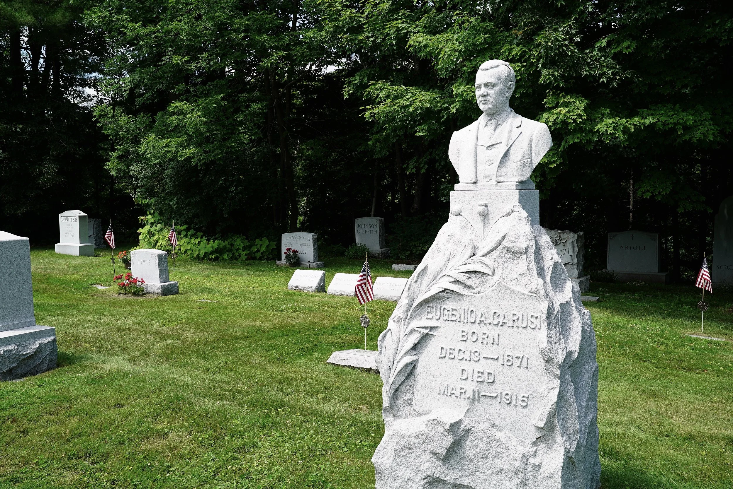 Hope Cemetery headstone designs, Barre, Vermont. Part 8: — Local Cemeteries