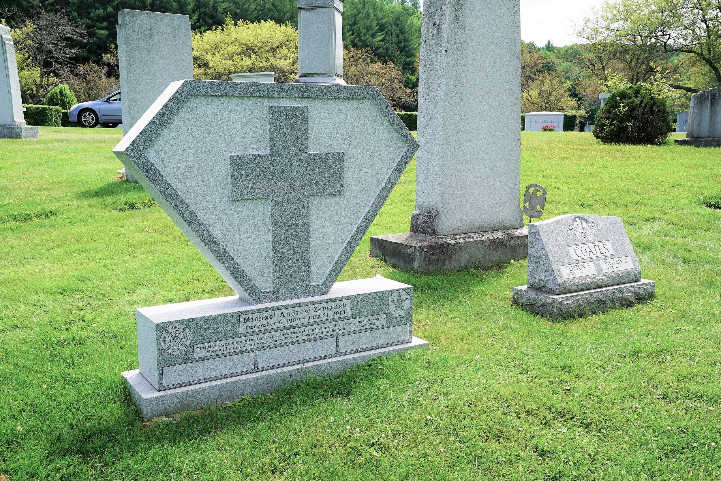 Hope Cemetery headstone designs, Barre, Vermont. Part 10: — Local ...