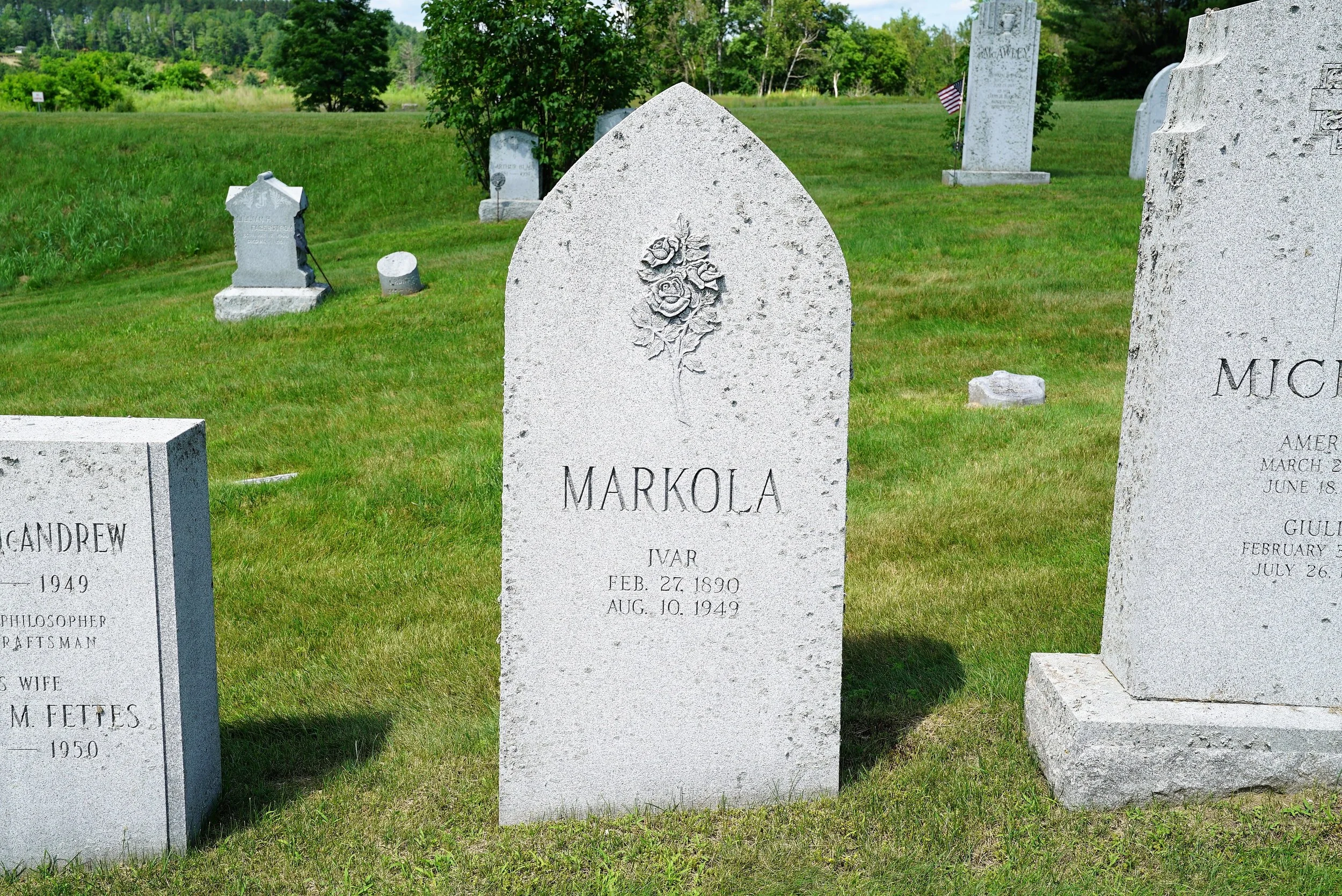Hope Cemetery headstone designs, Barre, Vermont. Part 11: — Local ...