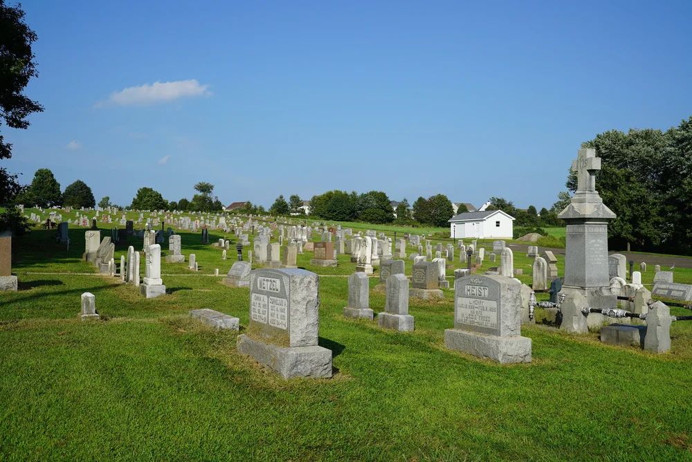 St. John's Lutheran Church Cemetery - Spinnerstown, Pennsylvania ...