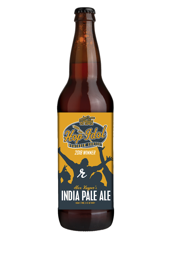 Reuben's Brews selects winner Alex Kuyper of this year's "Hop Idol ...