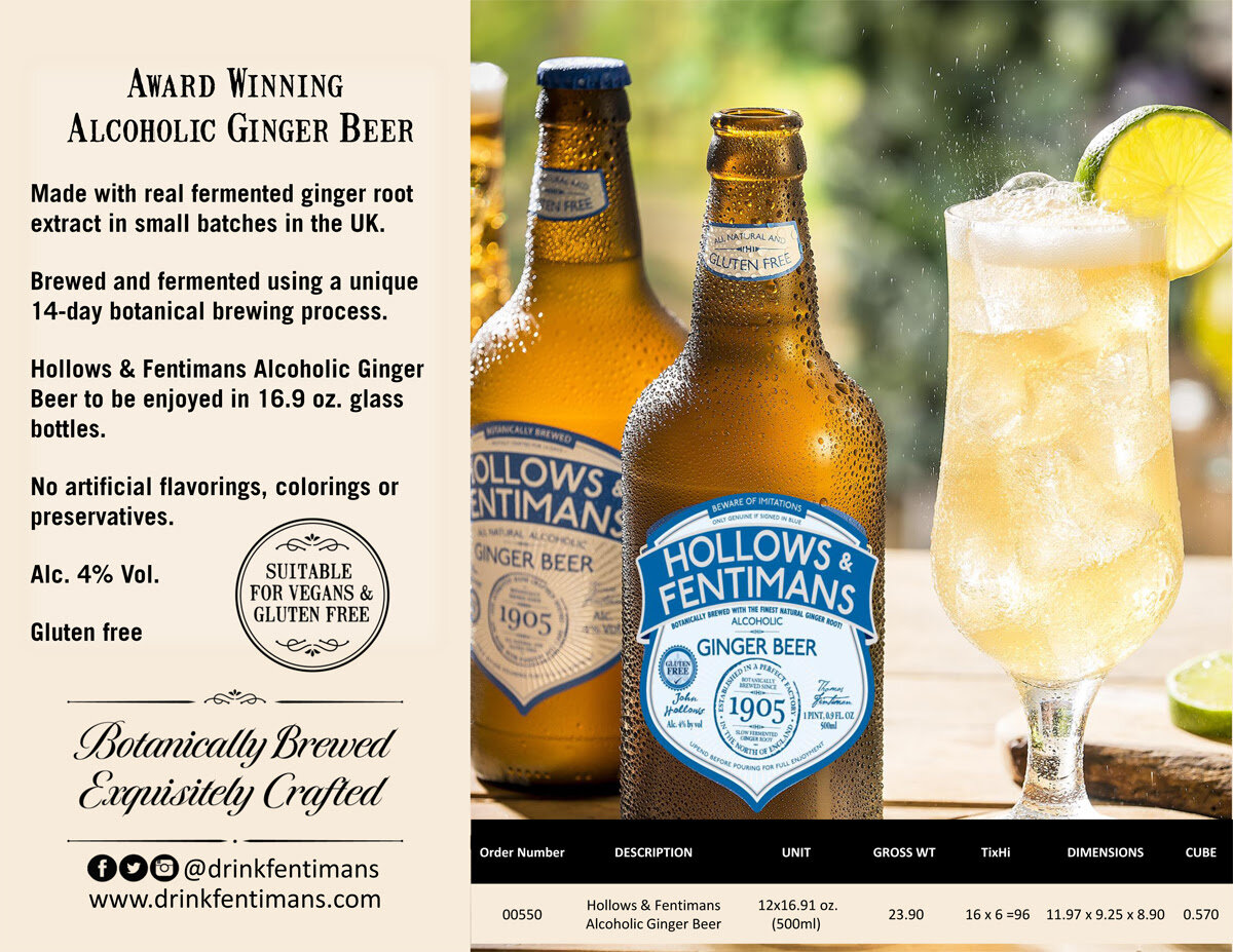 Fentimans Botanically Brewed Drinks expands into USA with release of ...