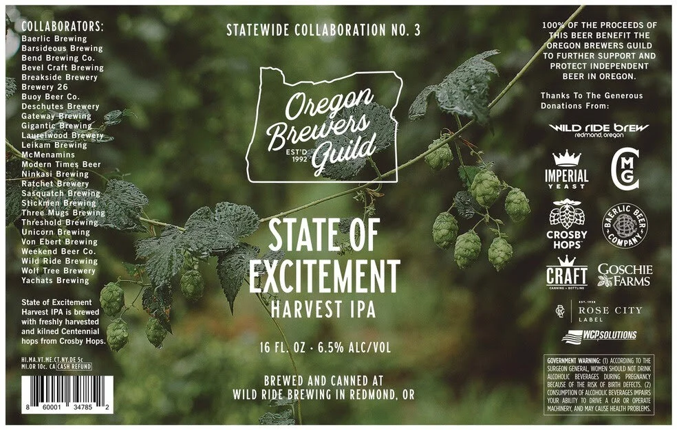 Oregon Brewers Guild members launches the Quarterly Collaboration ...