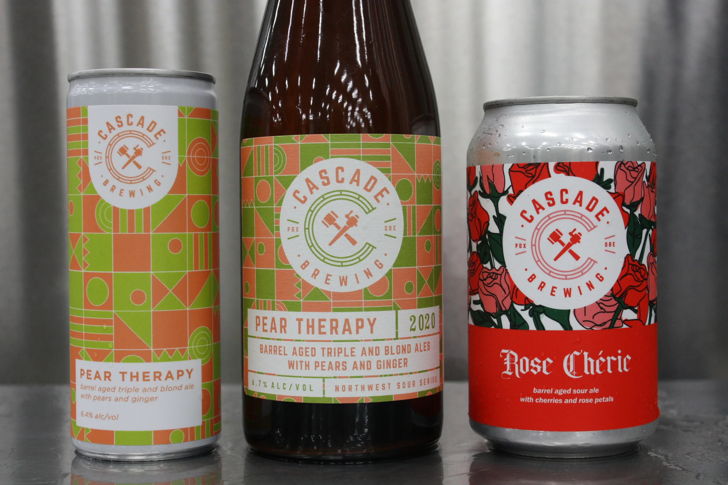 Get them now, Cascade Brewing's vintage 2021 Pear and Rose City Sour ...