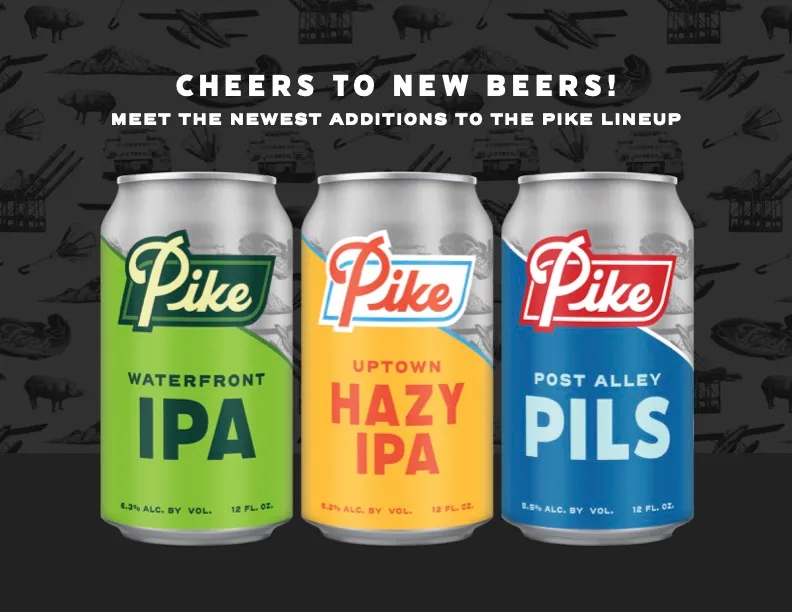 Transitioning from 1989 to 2022, Pike Brewing announces re-brand and ...