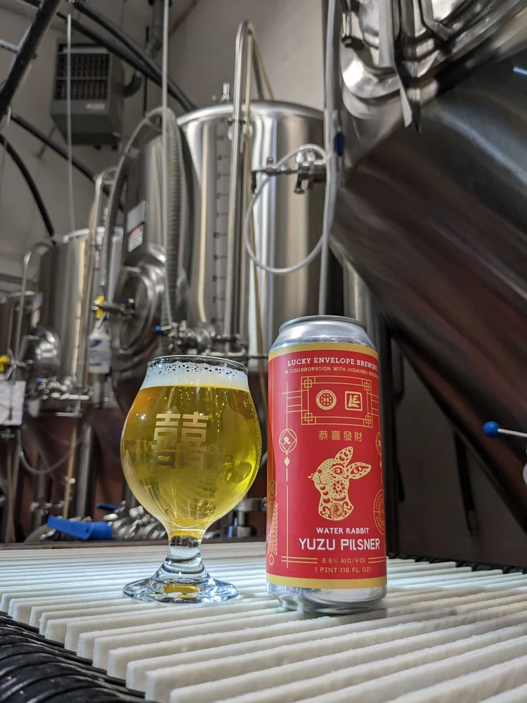Lucky Envelope Water Rabbit Yuzu Pilsner — The Northwest Beer Guide