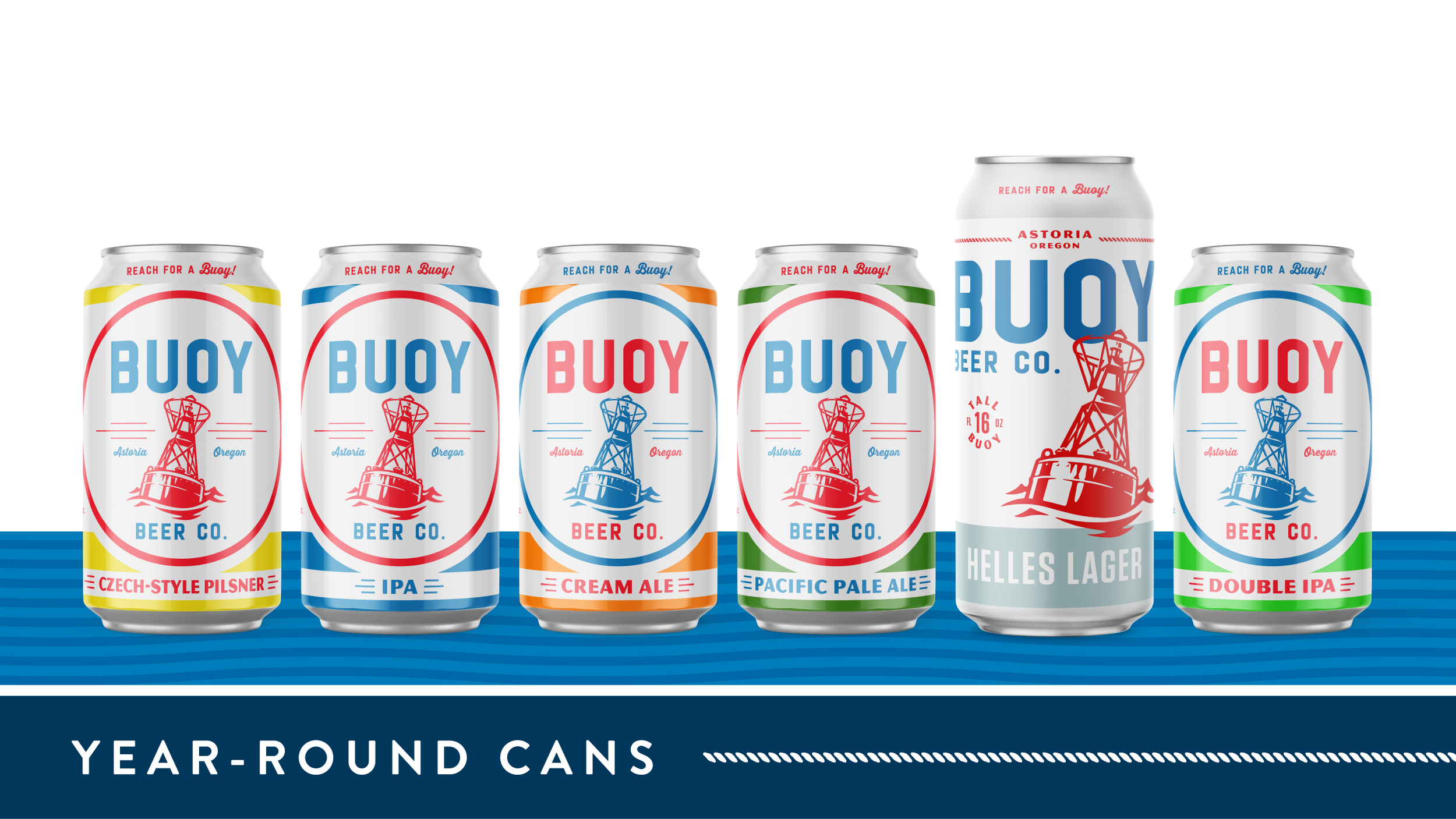 Buoy Beer changes up Year-Round, Rotating, Lager, and Tall Buoy series ...