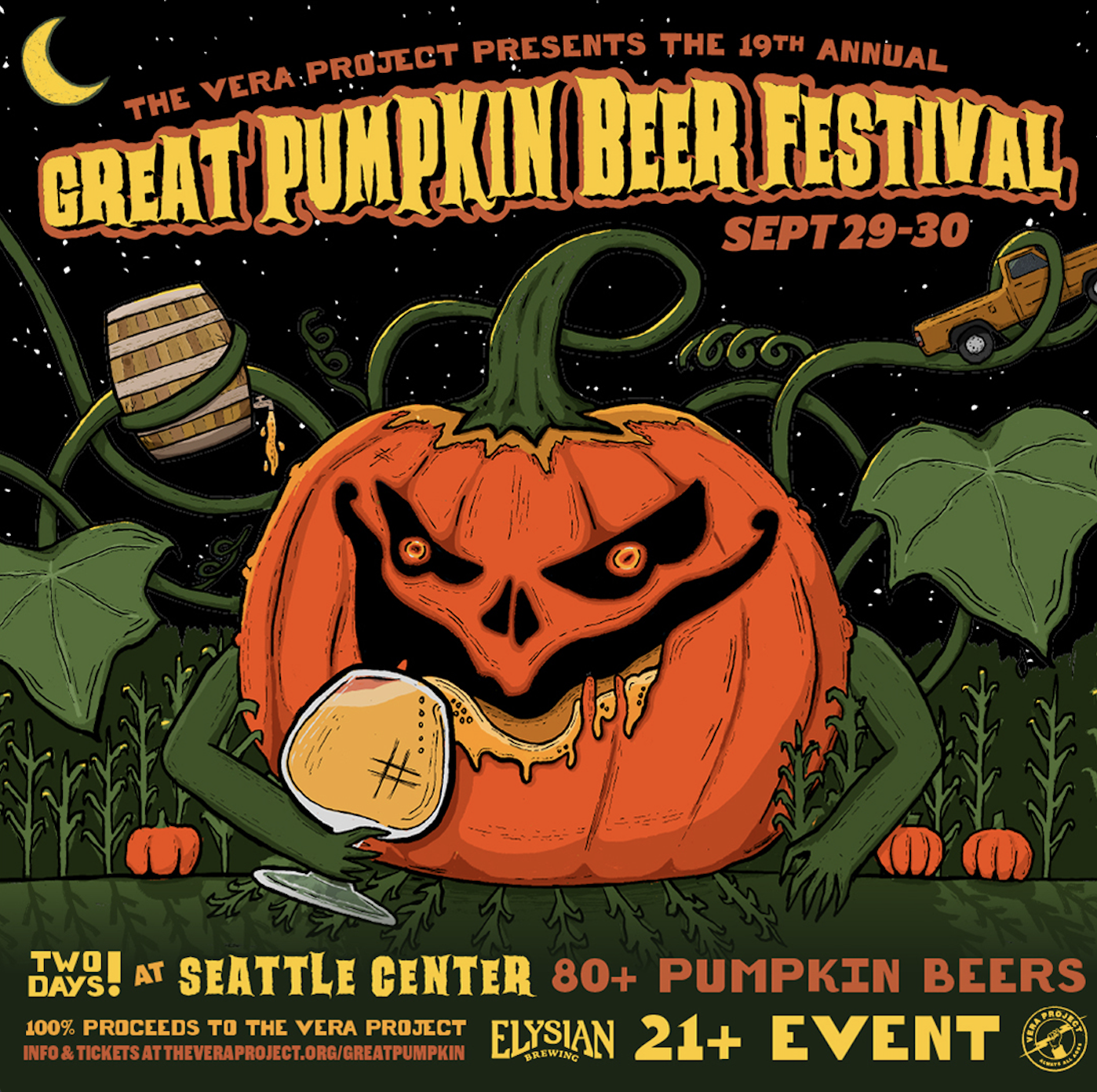 The Vera Project presents the Great Pumpkin Beer Festival at Fisher ...