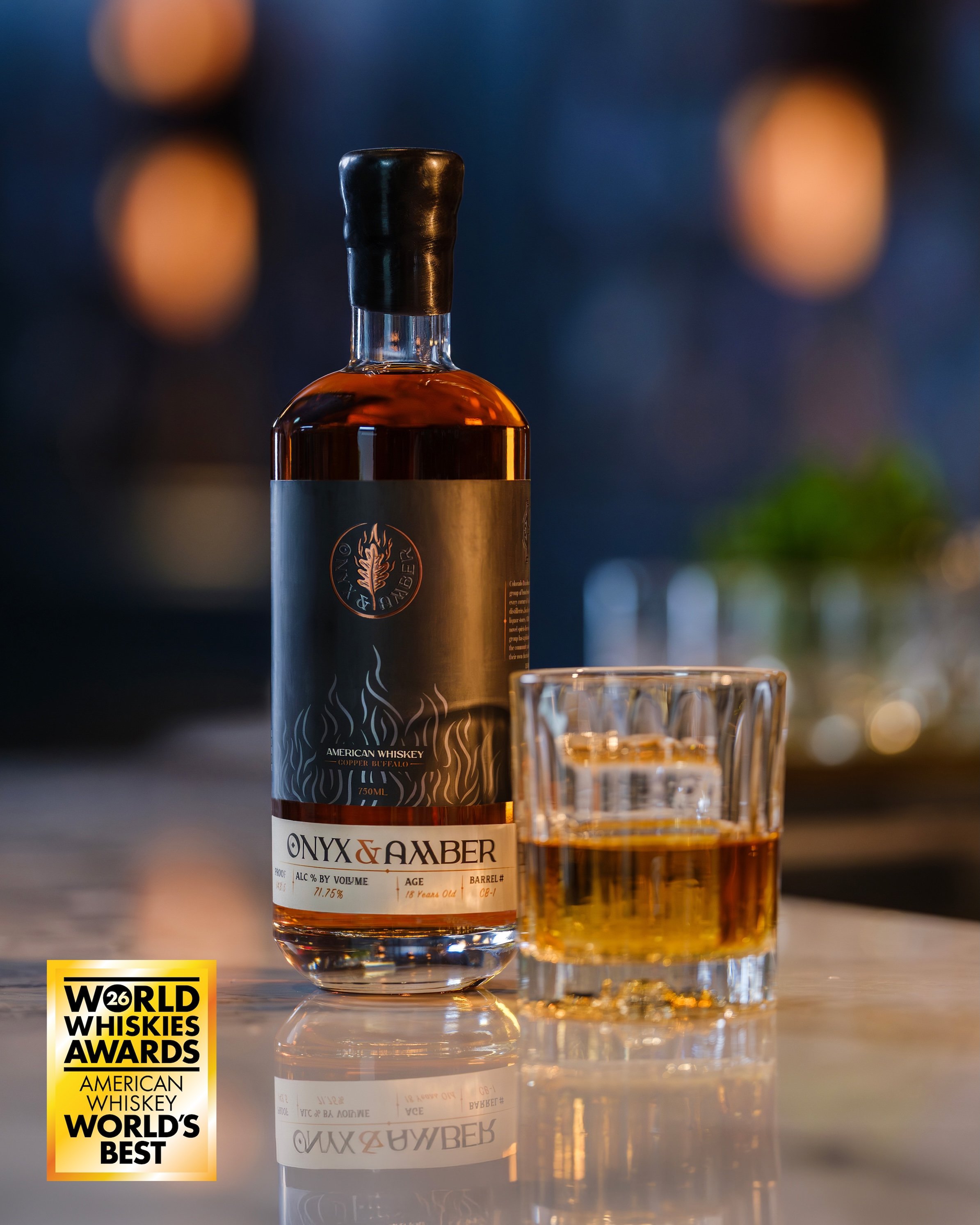 Onyx & Amber’s Copper Buffalo Wins Best American Style Whiskey at 2026 ...