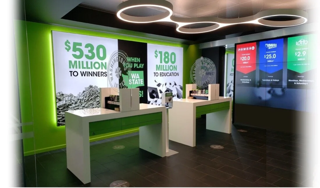 The Best Lottery Retail Store Design – Washington's Lottery Department ...