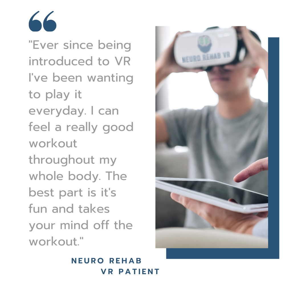 Virtual Reality for Rehab Specialists.