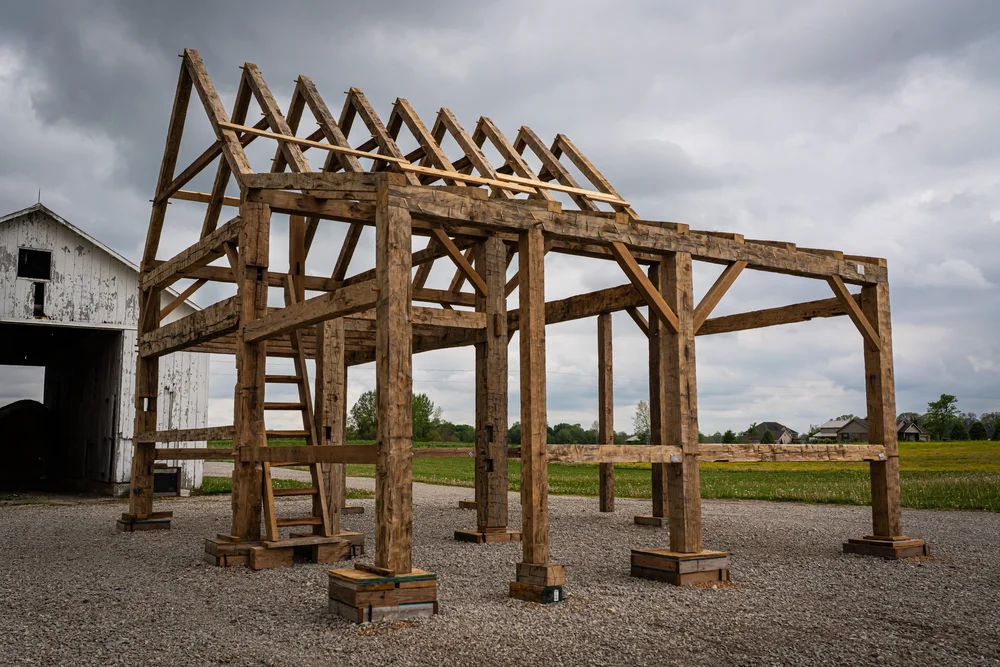 Tiny Home Timber Frame — Divine Timber Frames