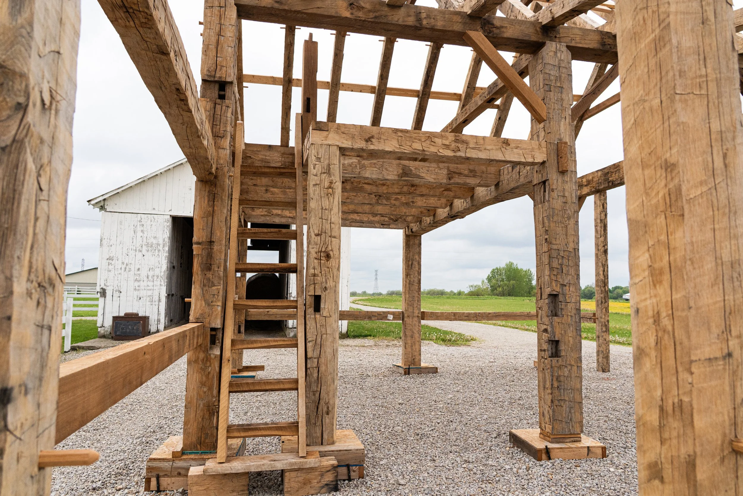 Tiny Home Timber Frame — Divine Timber Frames