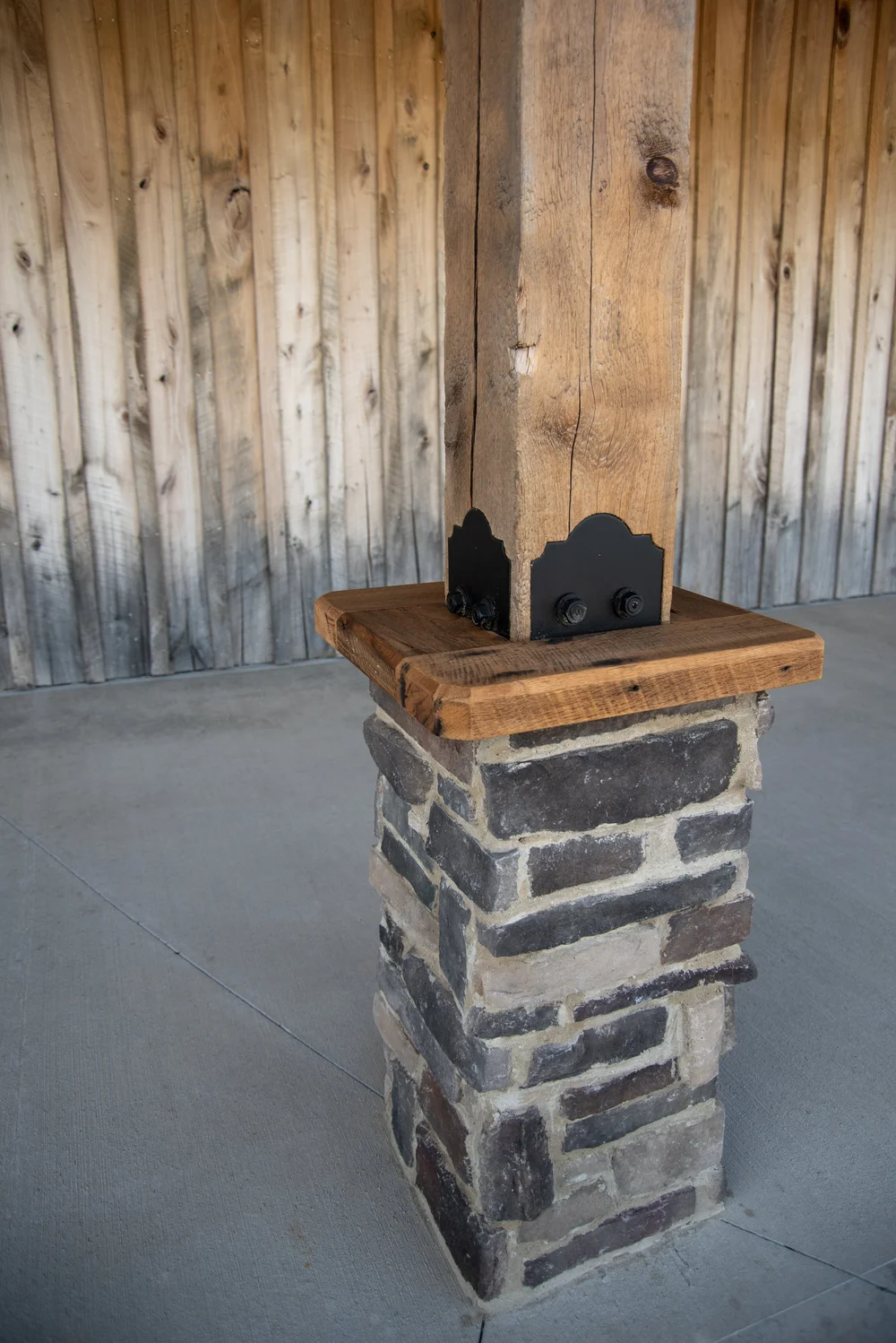 Reclaimed Timber Framed Porch — Divine Timber Frames