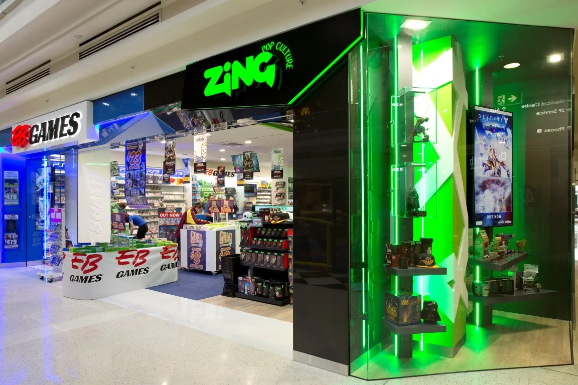 EB Games + Zing — DesignDesign