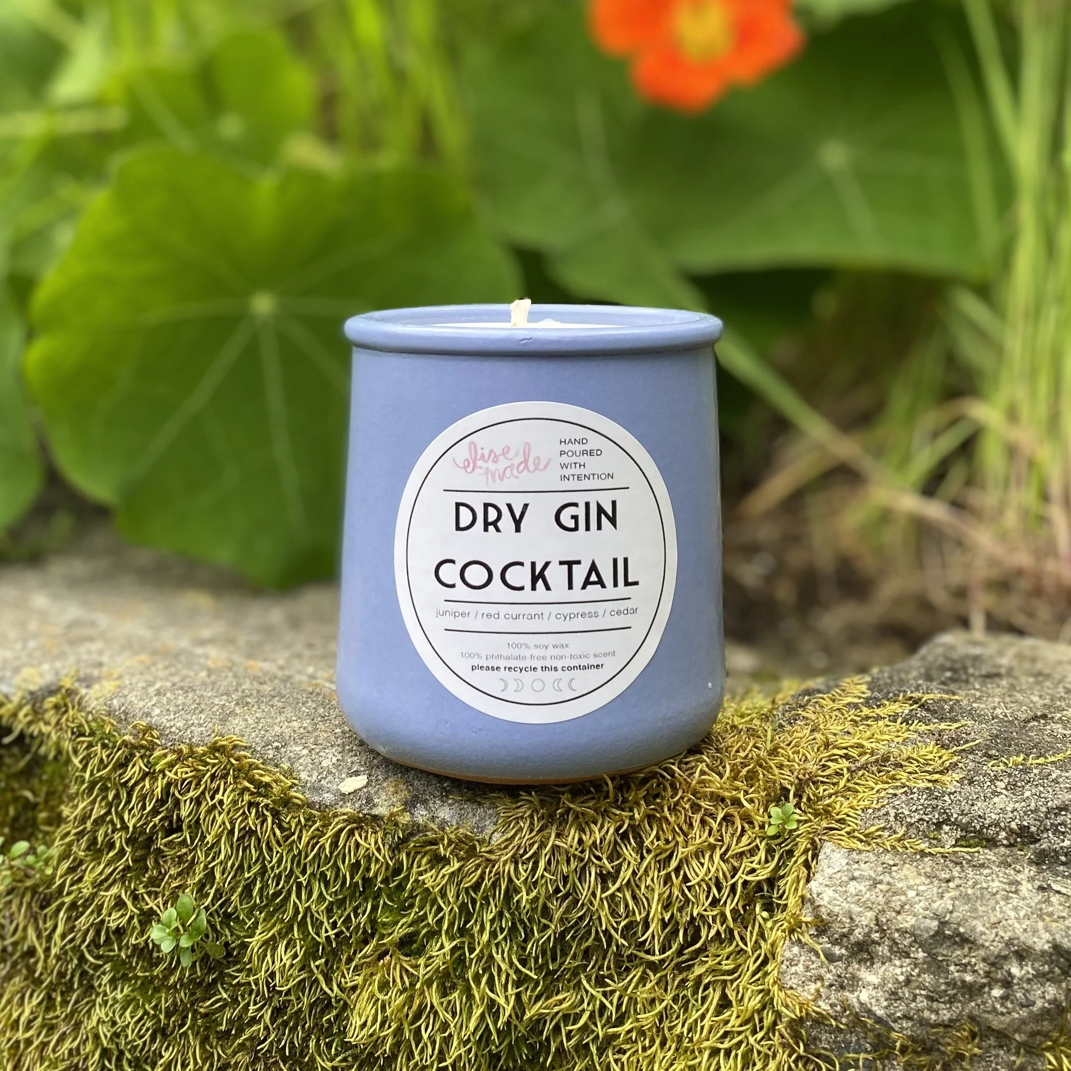 Recycled Yogurt Crock Candles — elisemade