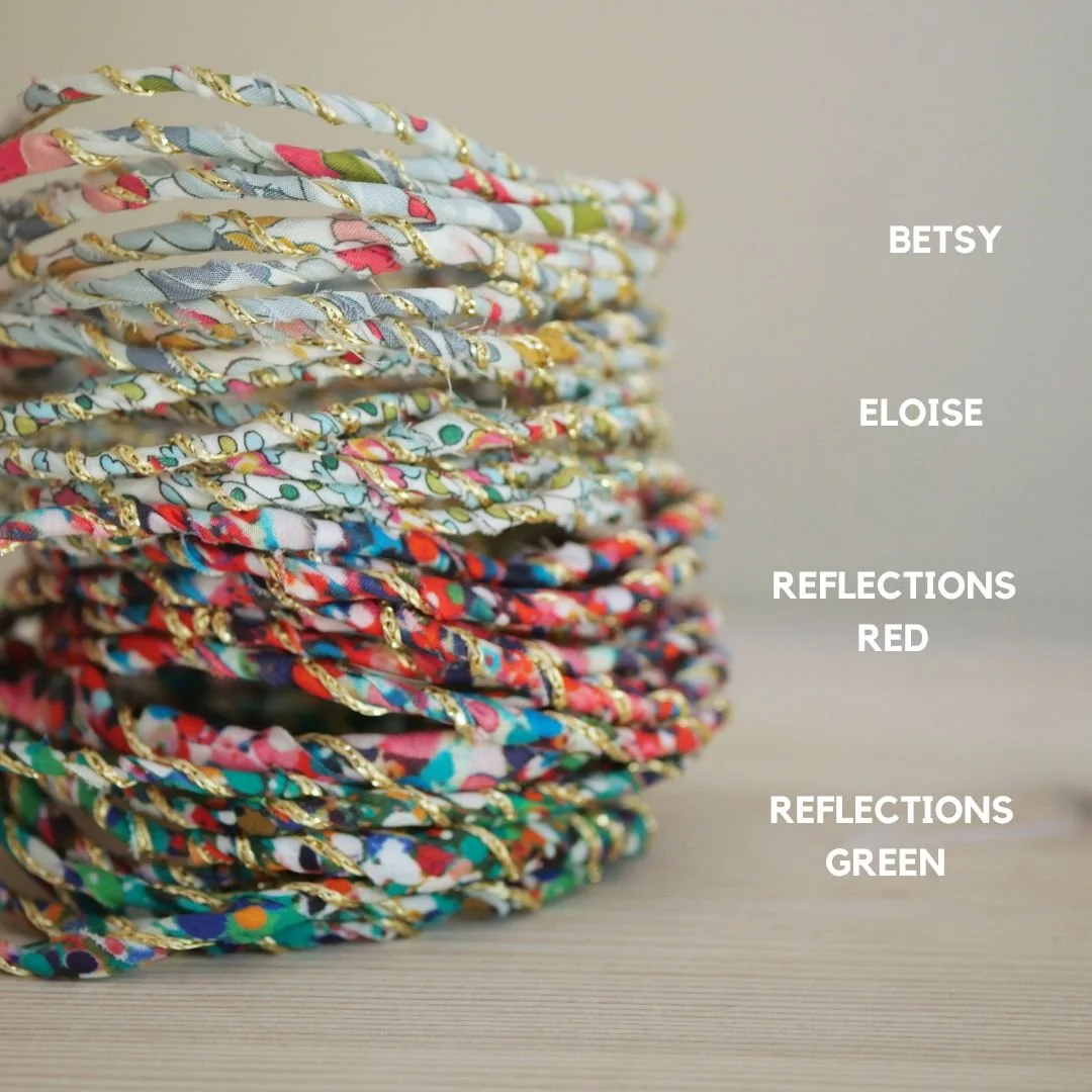 Personalised Liberty Print Heart Light — Melanie Porter Design