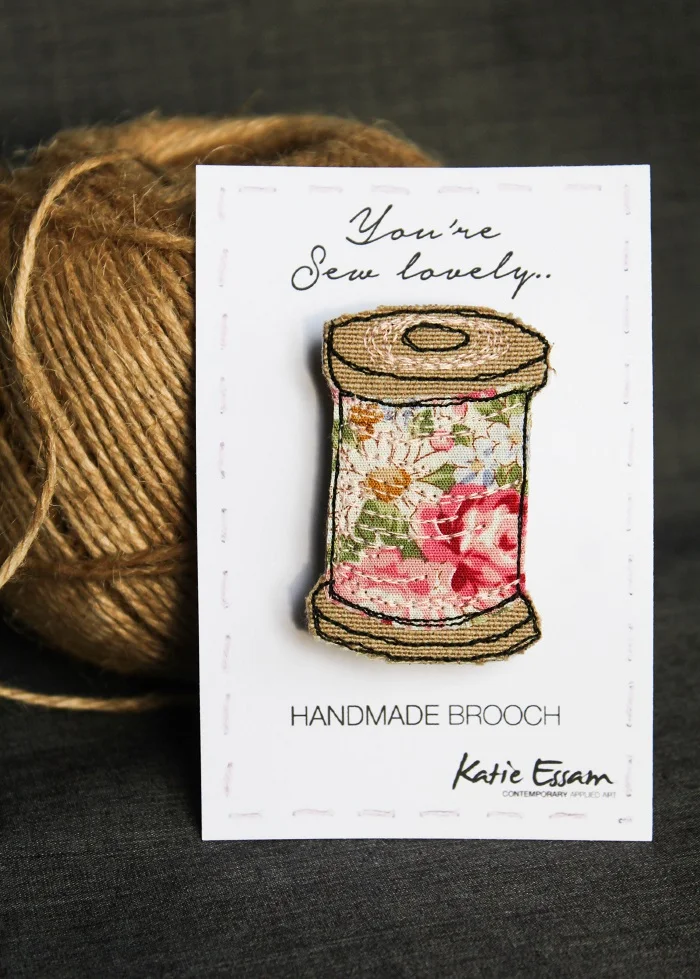 Textile Brooches — Katie Essam