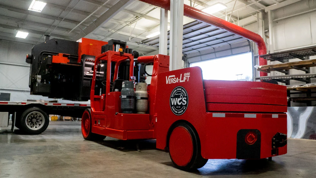 Millwright & Rigging — Western Crane Service