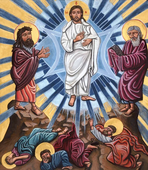 Transfiguration Of Jesus Clipart