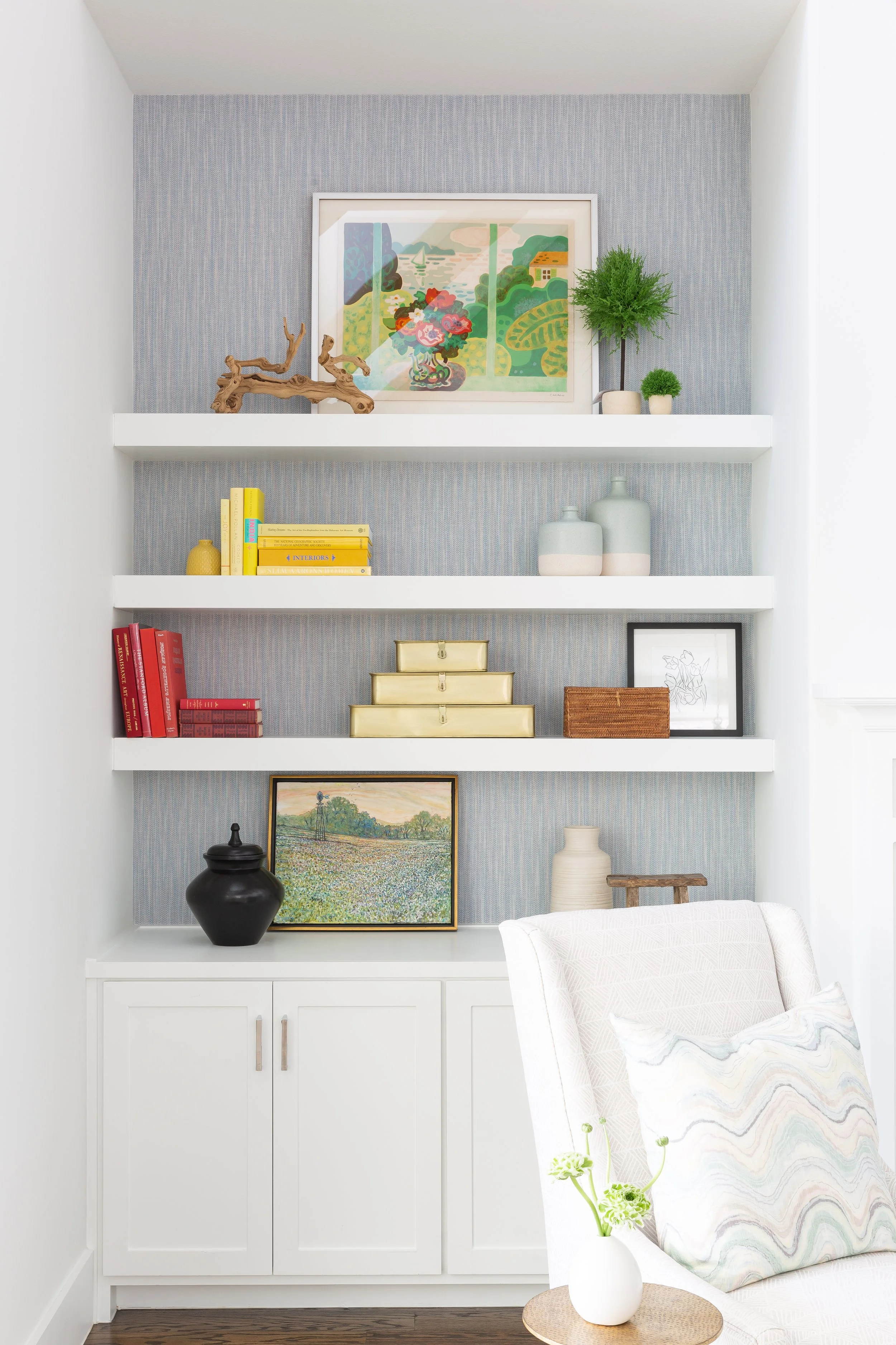 5 Shelf Styling Tips from Dallas Interior Designers — Lark Interiors