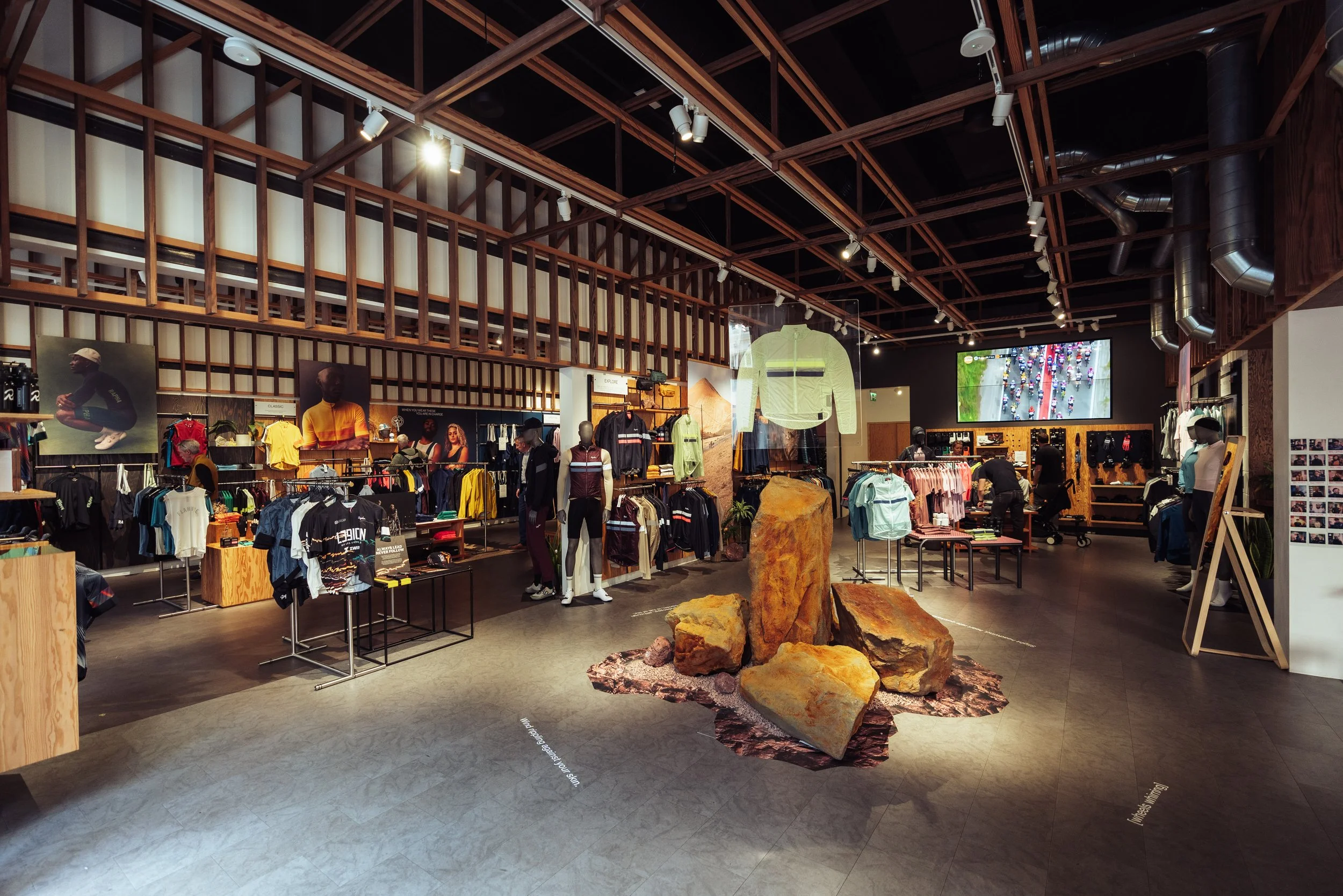 Rapha Store Soho Installation – Immersive Retail Activation | The Syrup Room — THE SYRUP ROOM