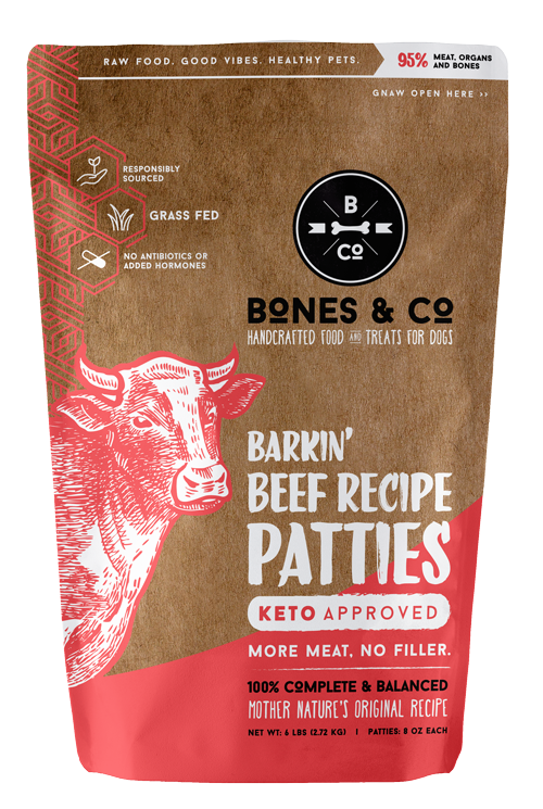 Barkin' Beef Patties — The Bones & Co.