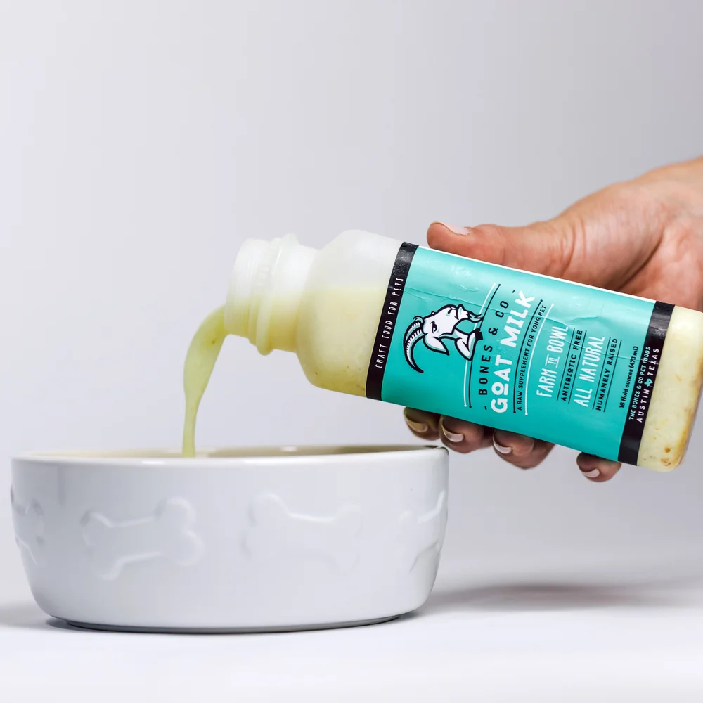 Raw Goat Milk For Dogs — The Bones & Co.
