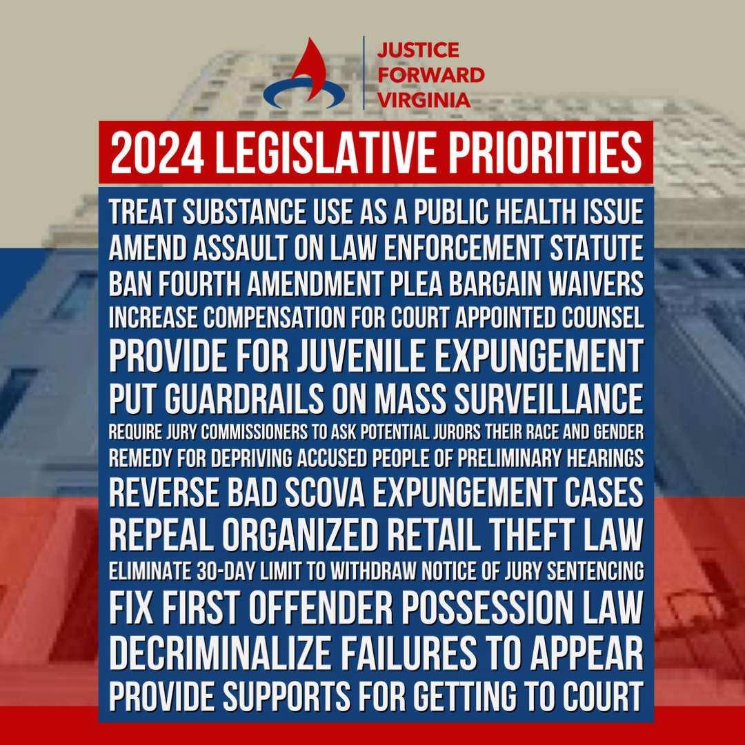 Justice Forward Virginia 2024 Legislative Priorities — Justice Forward ...