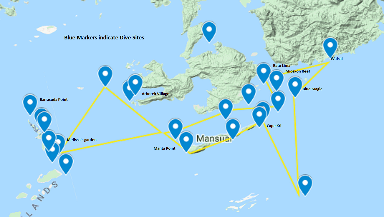 Destinations/Itineraries — Carpe Diem Phinisi