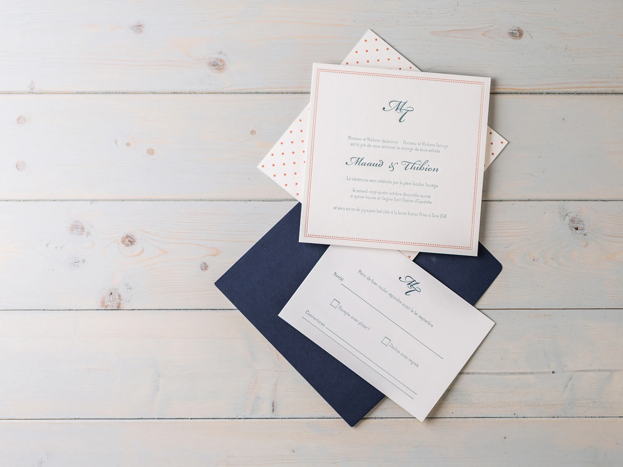 Modern monogram design by Wolf & Ink