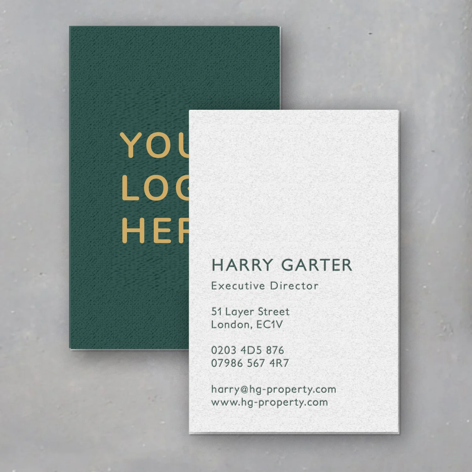 LUXURY BUSINESS CARDS; crafted from premium card stocks, specialist ...