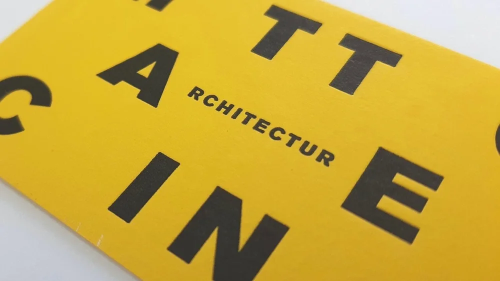 Premium Colour Business Cards by Wolf & Ink