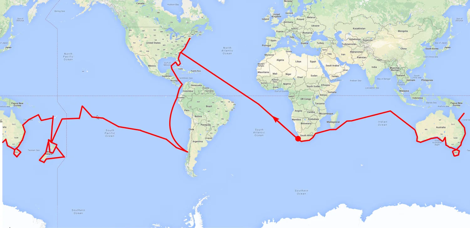 A Bonafide Circumnavigation — Just a Little Further