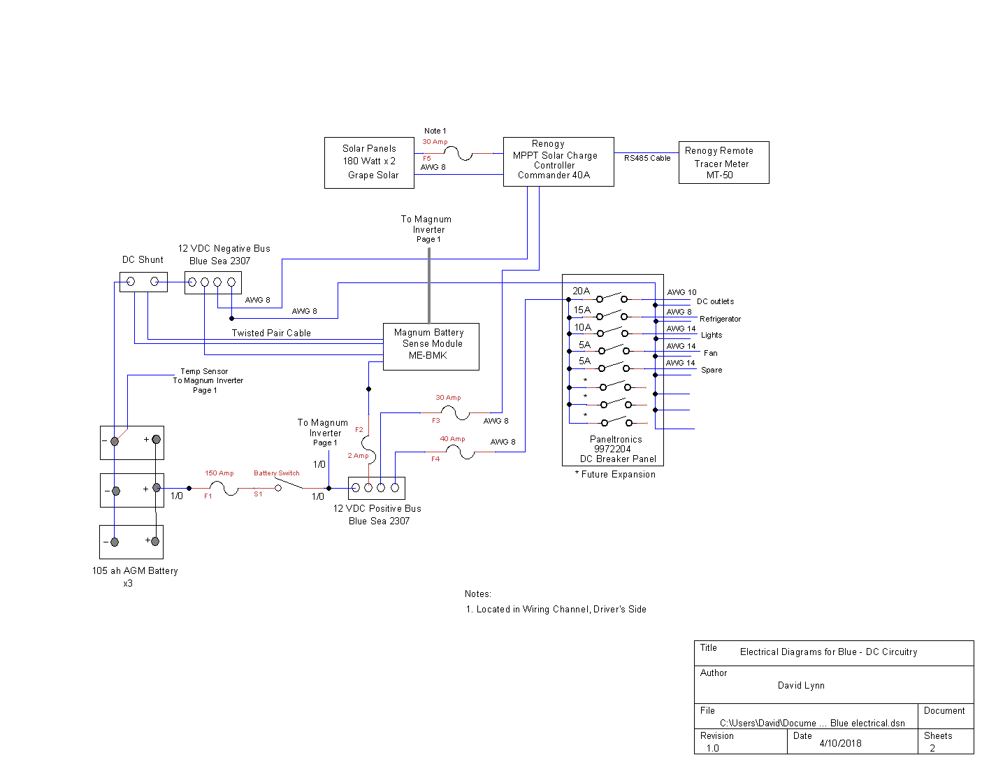 Blue's Electrical System, Part 2 — Just a Little Further