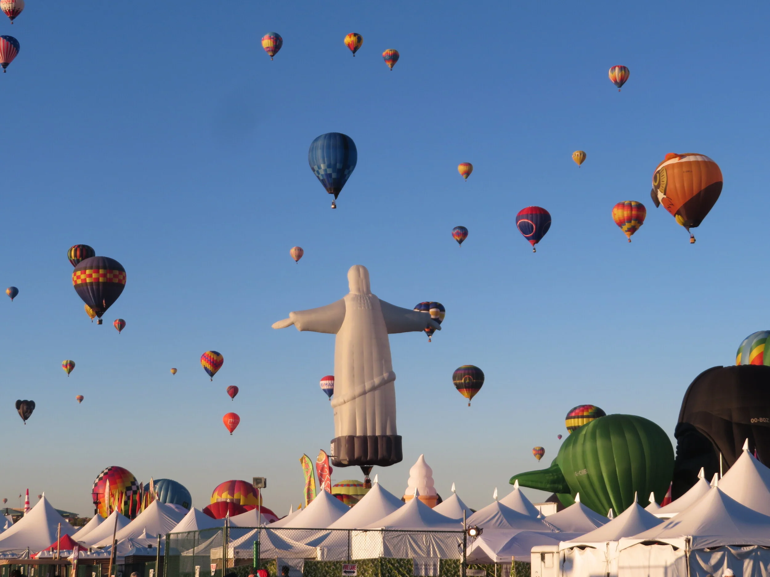 Albuquerque Balloon Fiesta - Special Shapes & More — Just a Little Further